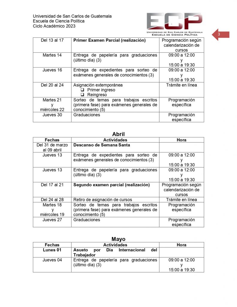 USAC-ECP – Escuela de Ciencia Política | Universidad de San Carlos de ...