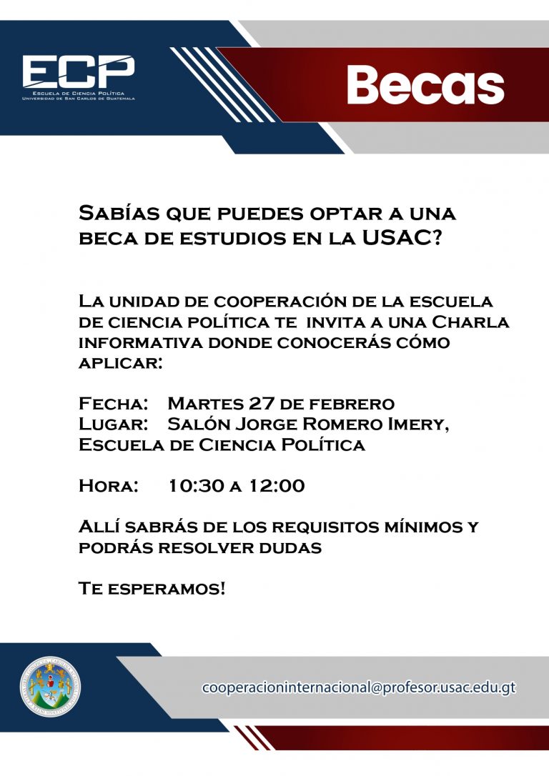 USAC-ECP – Escuela de Ciencia Política | Universidad de San Carlos de Guatemala