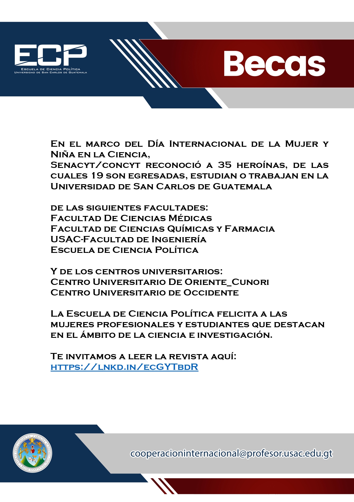 USAC-ECP – Escuela de Ciencia Política | Universidad de San Carlos de Guatemala
